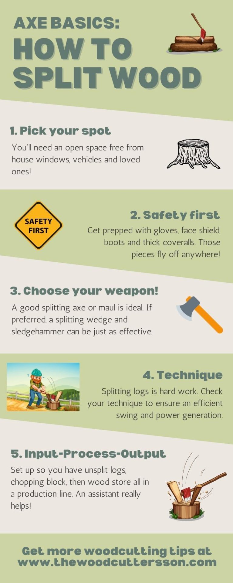 How To Split Wood – With Or Without An Axe